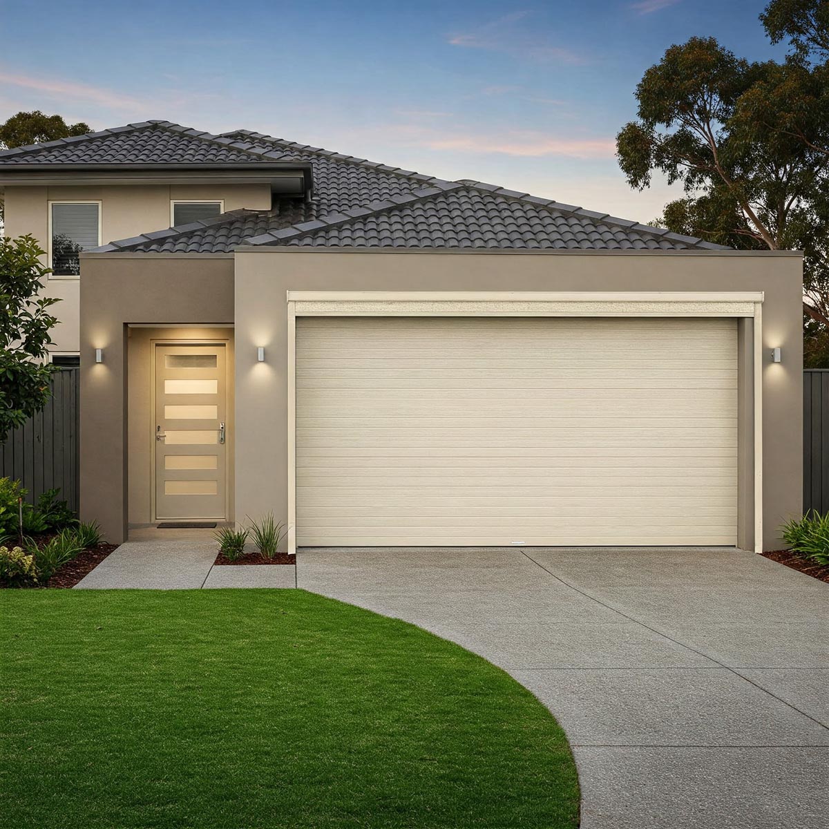 21 Stunning Garage Door Covers To Transform Your Home's Curb Appeal in ...