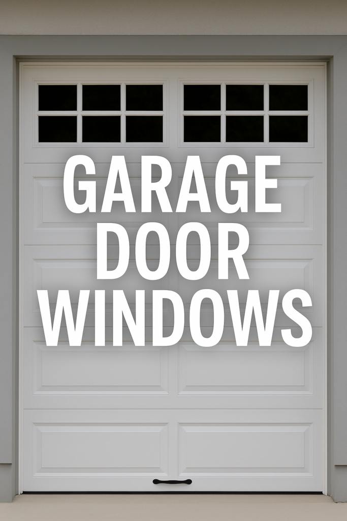 Garage Door Windows: 7 Stunning Options to Transform Your Home's Curb ...