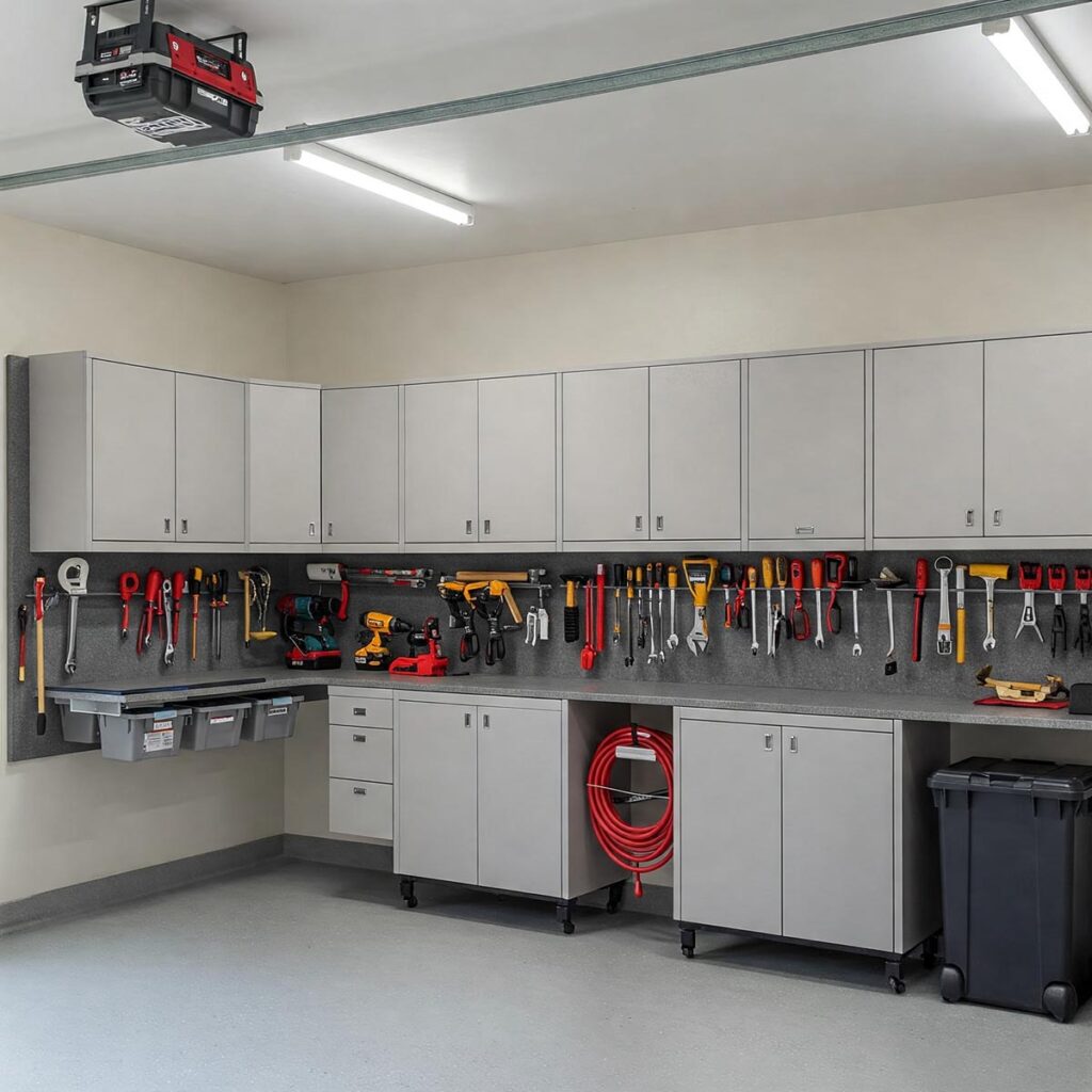 10 Amazing Garage Wall Storage Cabinets That Transform Cluttered Spaces ...