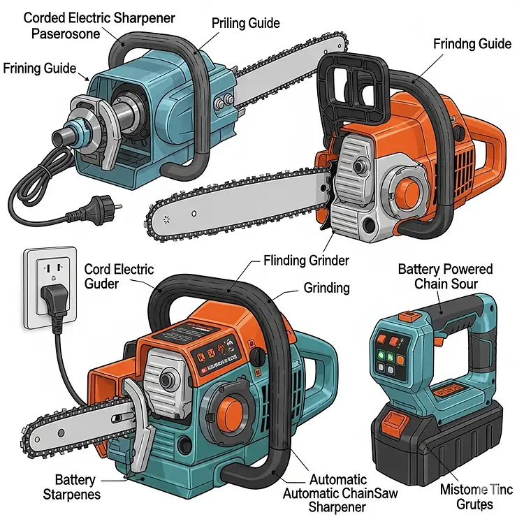 7 Best Automatic Chainsaw Sharpener Tools That Save Time & Money in ...