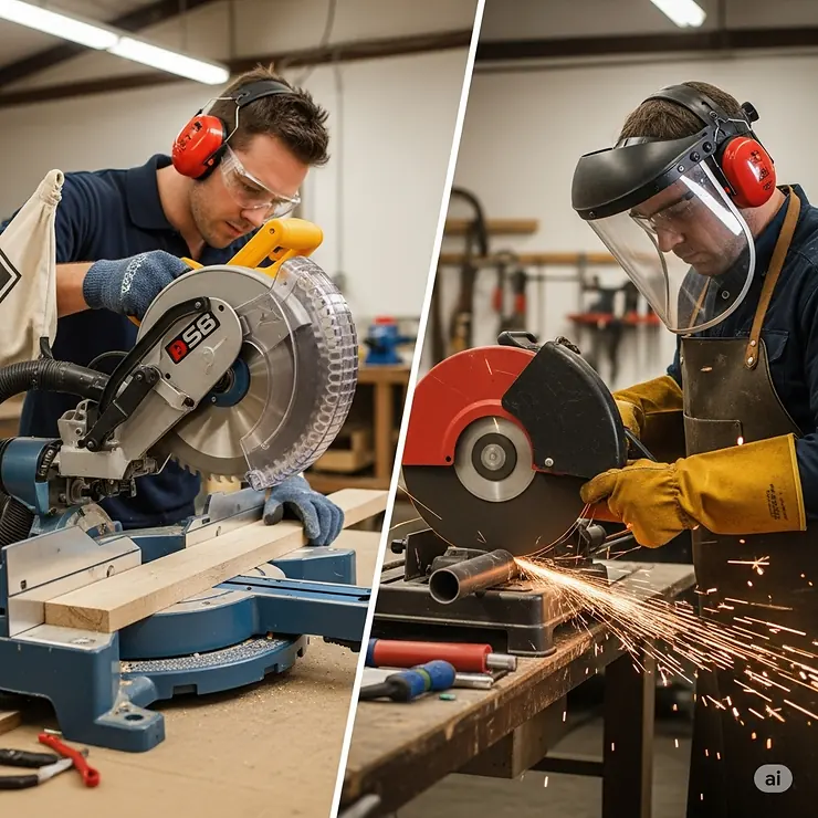7 Key Differences: Miter Saw vs Cut Off Saw - Ultimate 2025 Guide ...