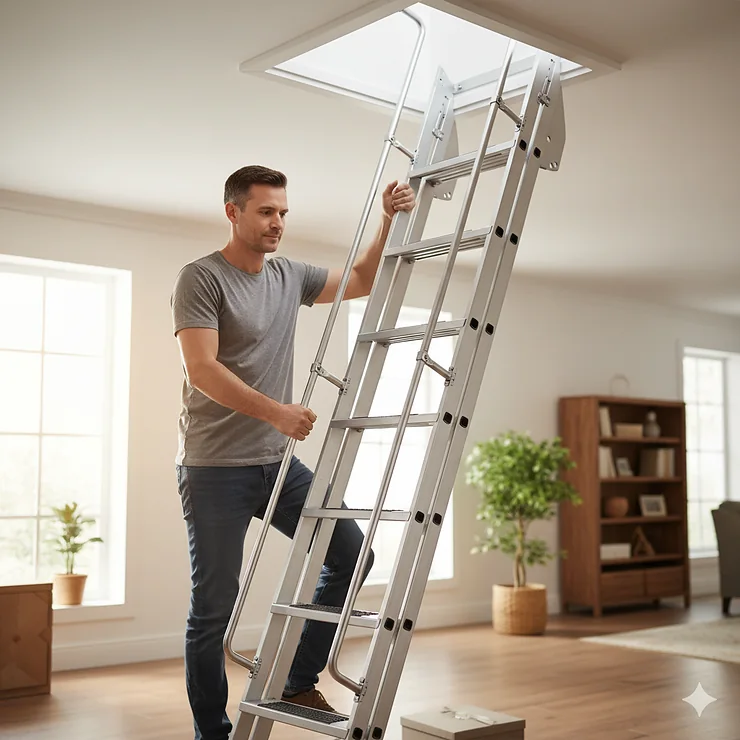 7 Best Attic Ladder Options For Ultimate Home Storage Access in 2025 - Garage World 360 – Your ...