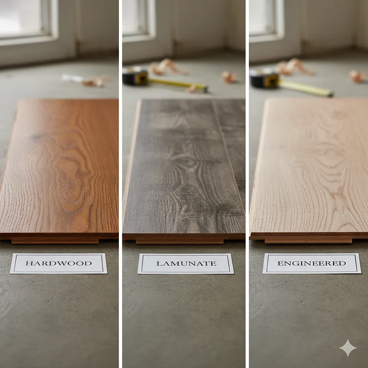 Hardwood Floor vs Laminate vs Engineered: 7 Game-Changing Factors That ...